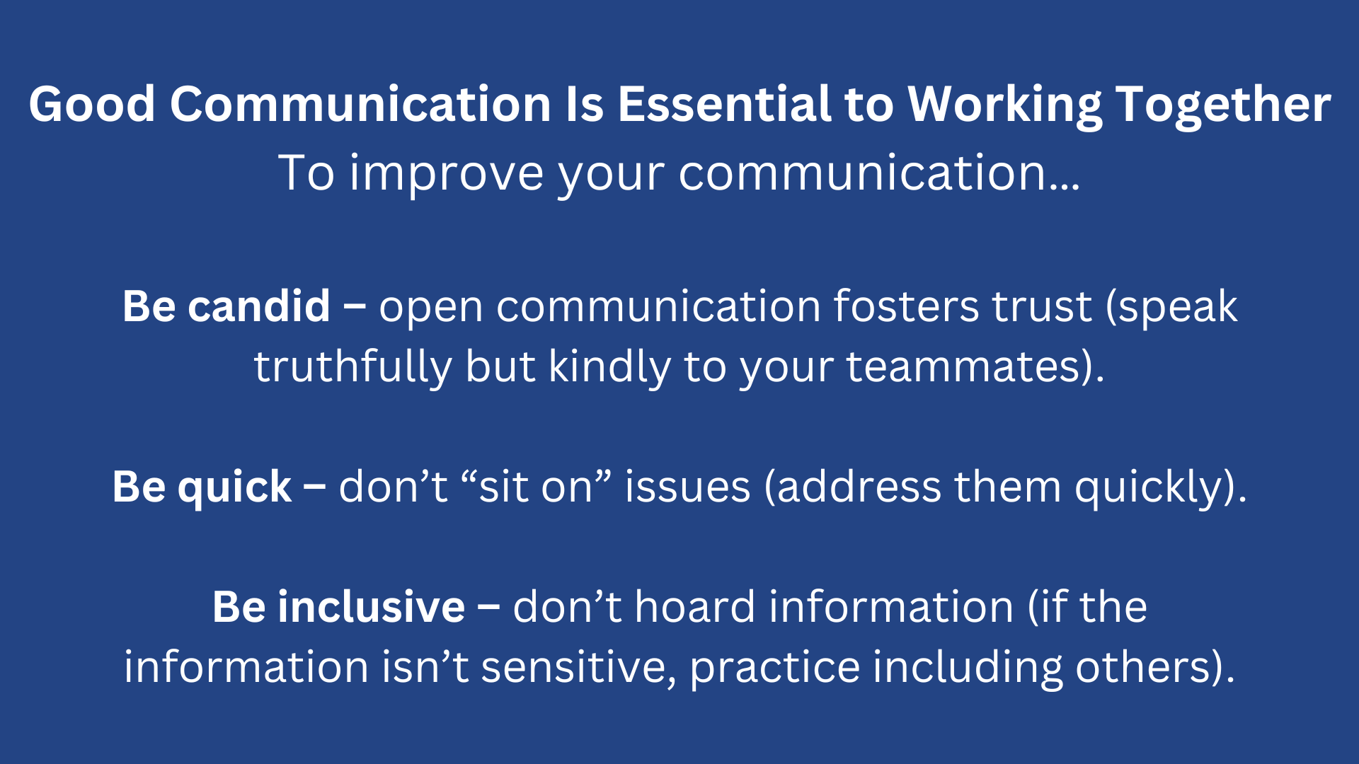 Did You Say What I Thought You Said? 7 Keys to Good Communication ...